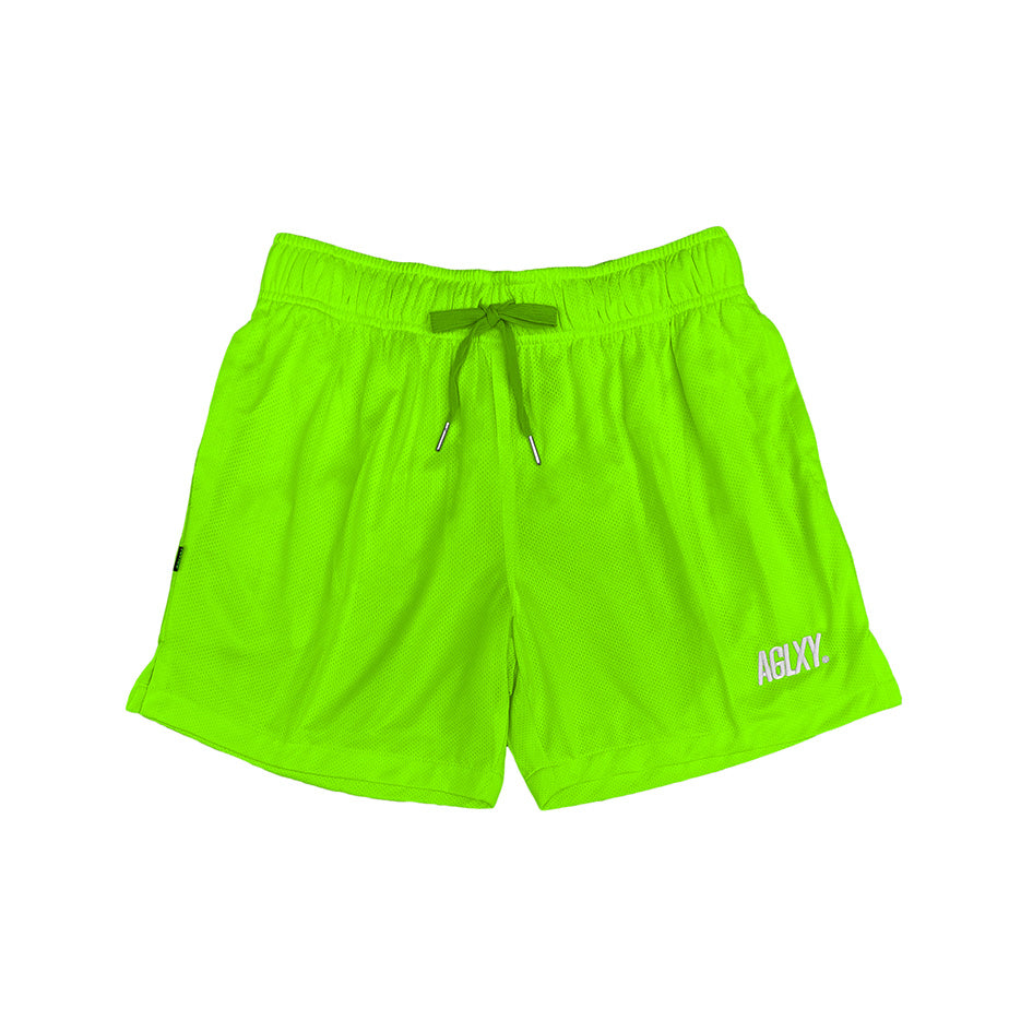 Basic Shorts 019 Neon Chartreuse
